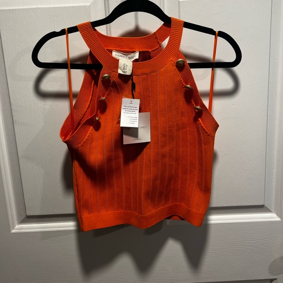 Happily Grey | Tops | Knit Racer Back Style Tank Nwt | Poshmark